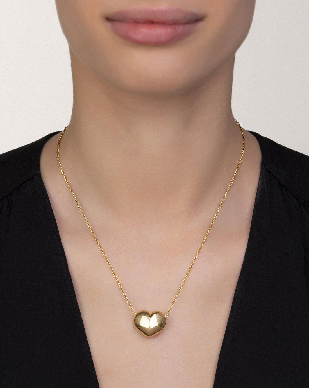 Bubble heart necklace store